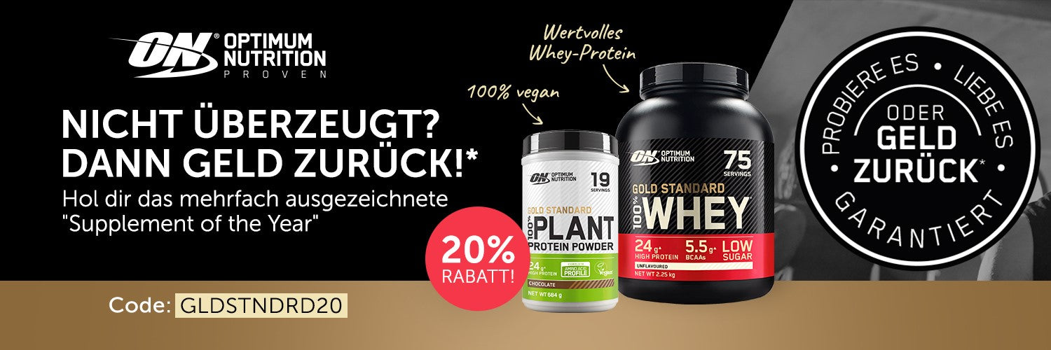 Optimum Nutrition 100% Gold Standard Whey & Plant jetzt noch besser ...